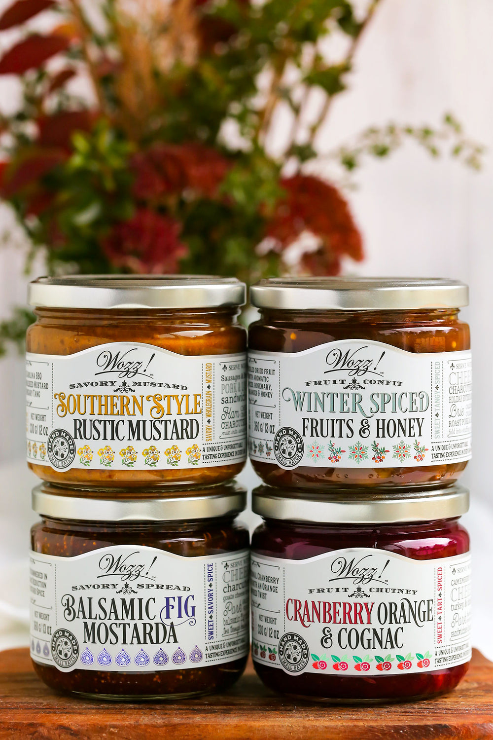 Condiments and Jams For Cheese and Charcuterie | Wozz! Kitchen Creations