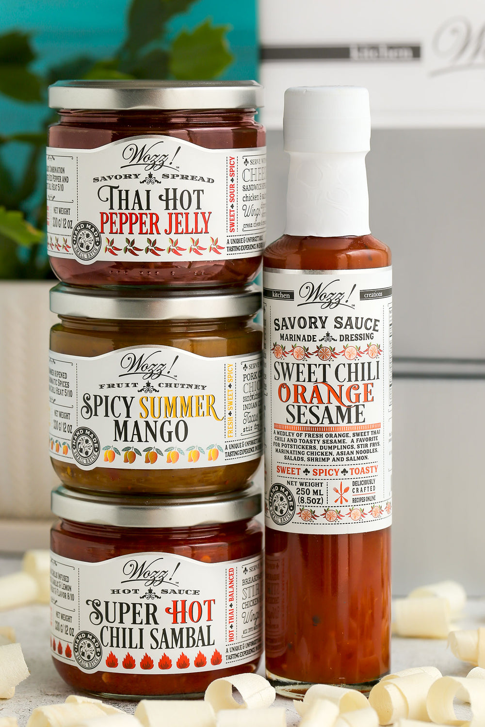 Sauces | Dressings | Marinades | Cooking Sauces | Wozz! Kitchen Creations